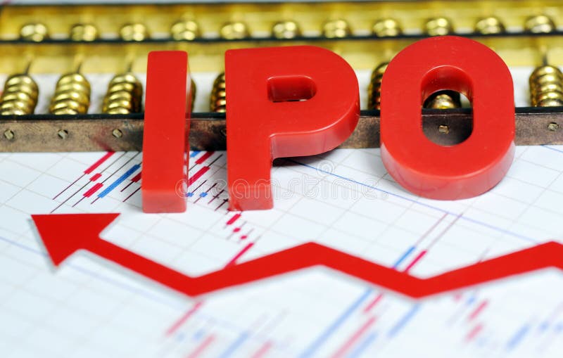 Initial Public Offering stock image. Image of arrows - 166138575