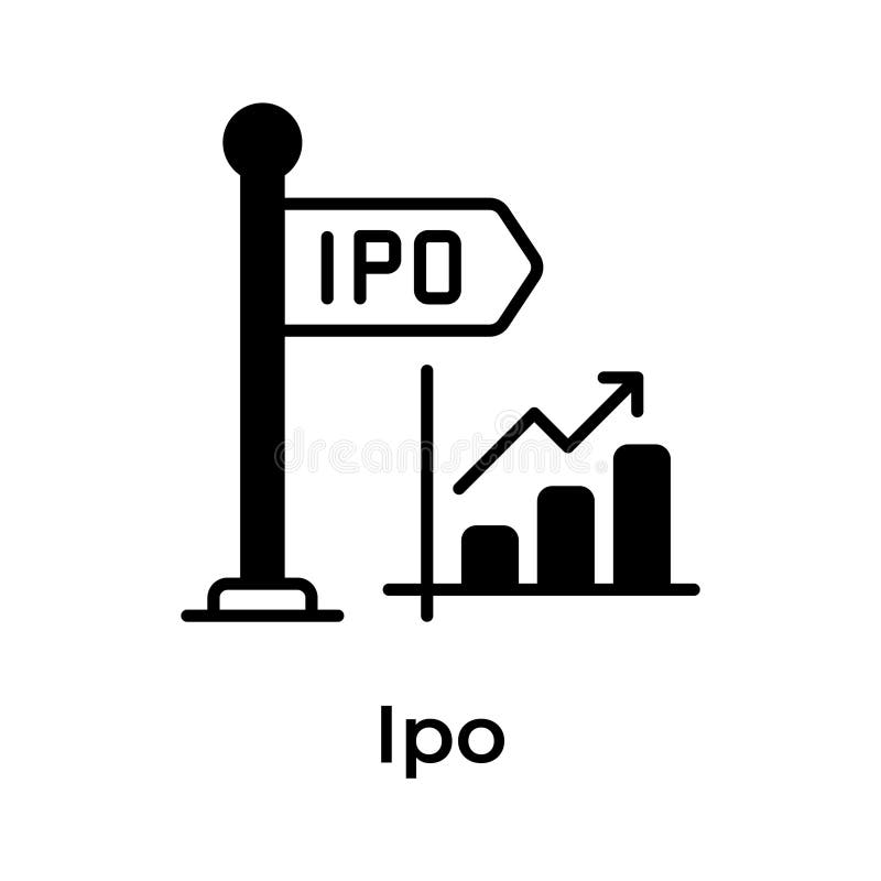 Initial Public Offering Icon International Public Offering Growth Line