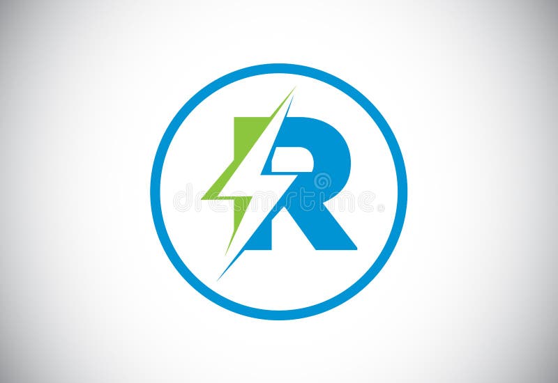 Thunder Letter R Logo Stock Illustrations – 114 Thunder Letter R Logo ...