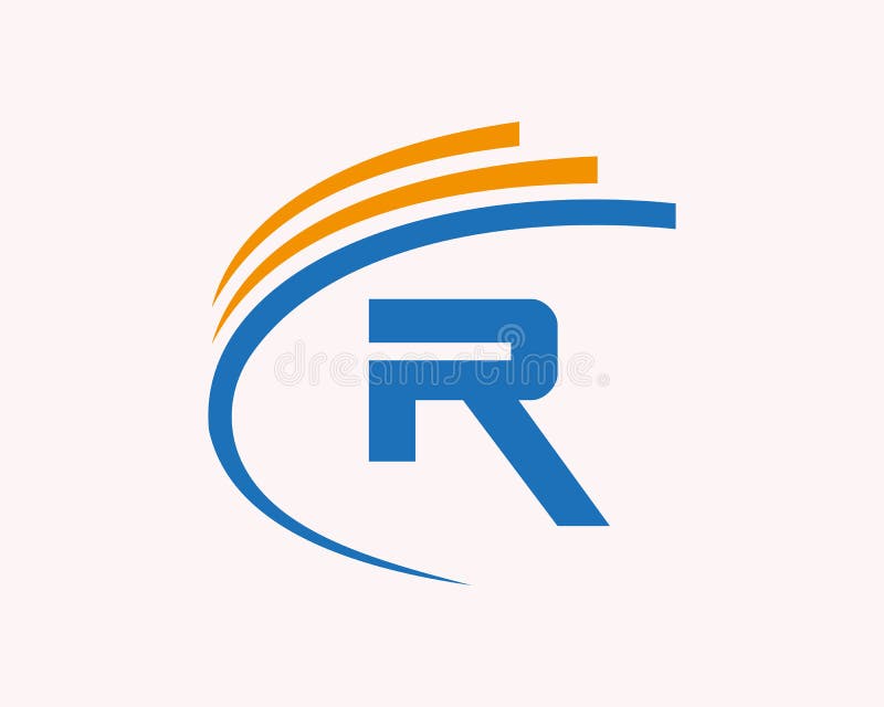 Letter R Infinity Concept Stock Illustrations – 240 Letter R Infinity ...