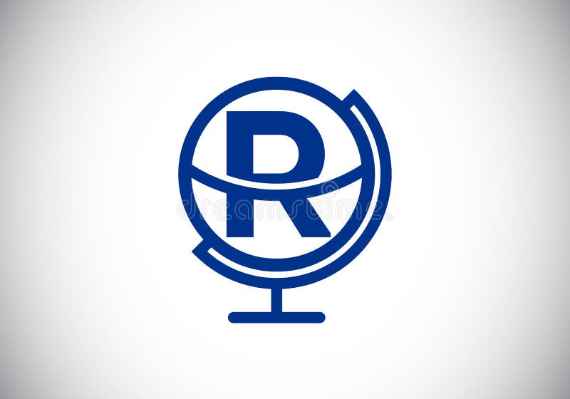 World Earth Globe Letter R Stock Illustrations – 19 World Earth Globe ...