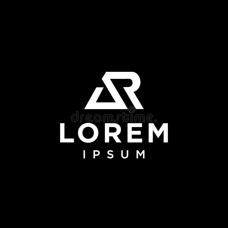 Initial a R RA AR Icon Logo Logotype Font Vector Design in Elegant ...