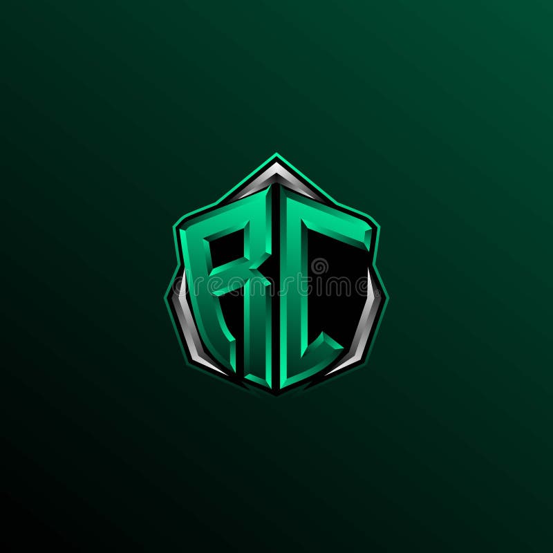 Initial RC Logo Design, Initial RC Logo Design with Circle Style, Logo ...