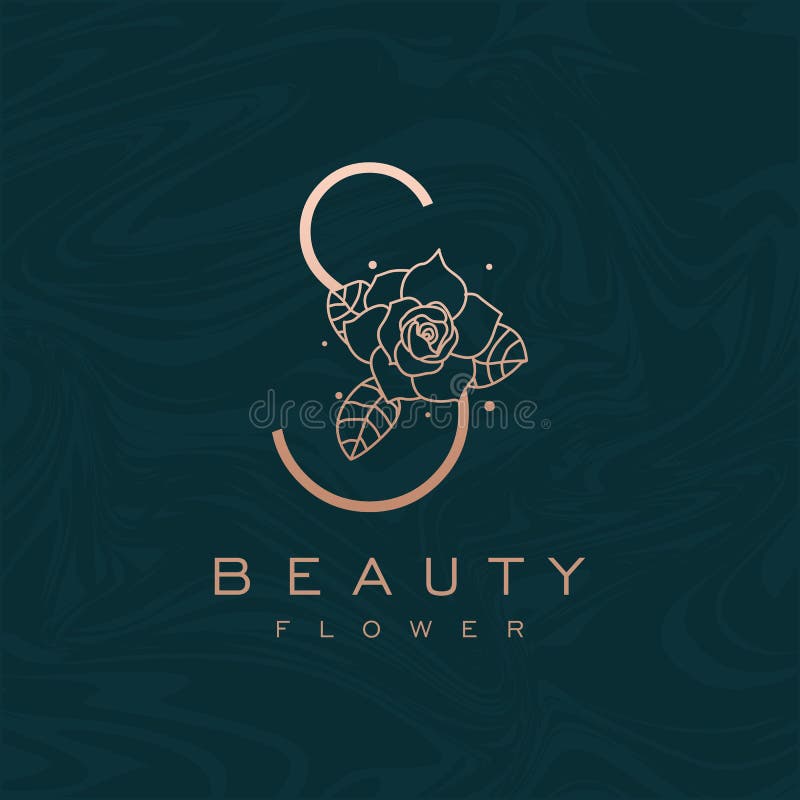 Initial G Flower Pot for Garden Logo Stock Vector - Illustration of ...