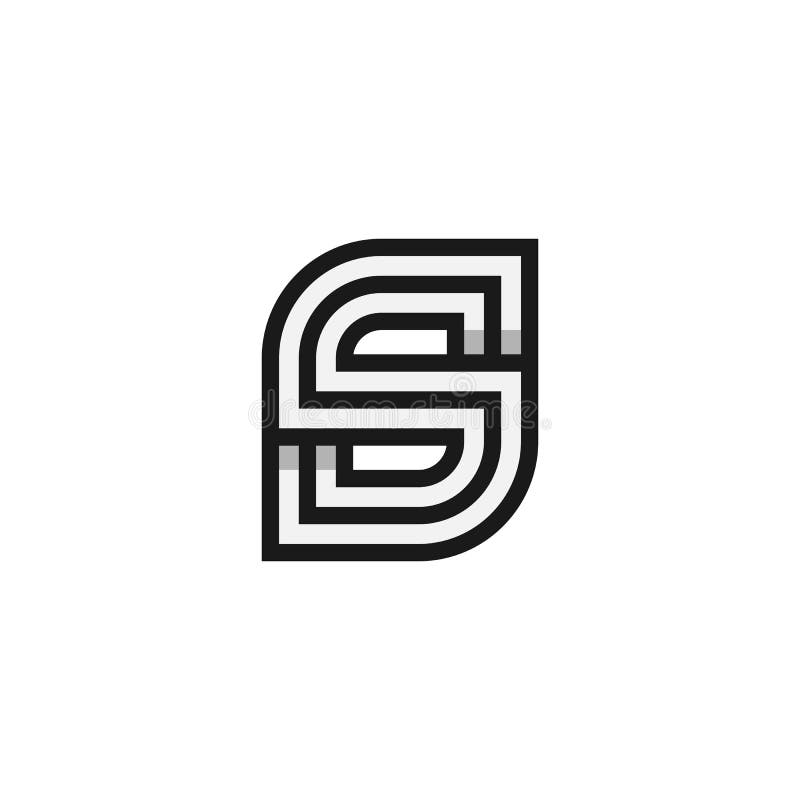 Initial S Logo Design Inspiration Stock Vector - Illustration of ...