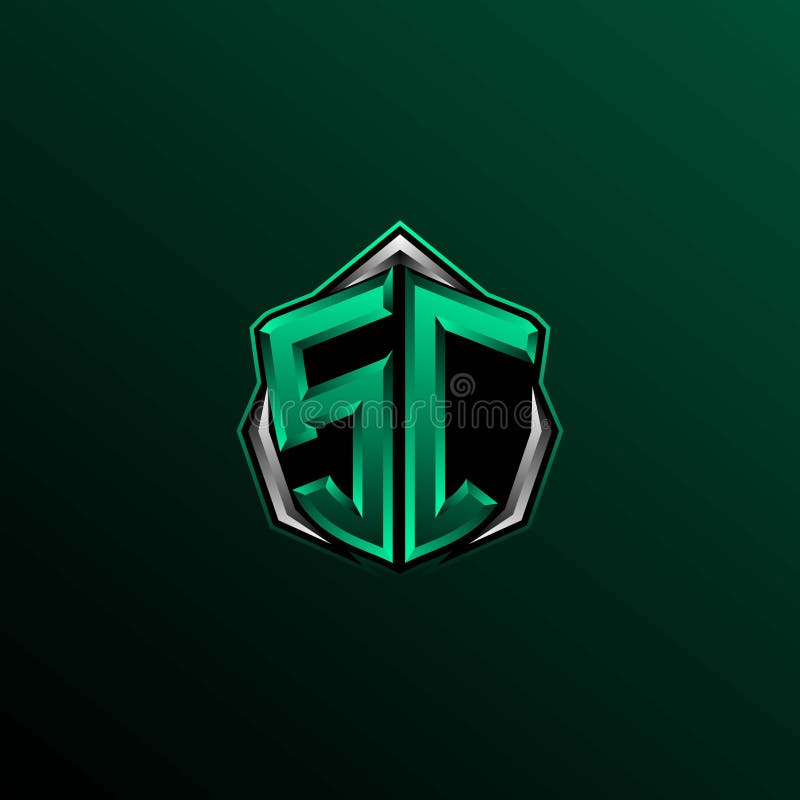 Initial SC Logo Design, Initial SC Logo Design with Circle Style, Logo ...