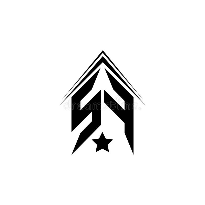 Initial SF Logo Design with Shape Style, Logo Business Branding Stock ...