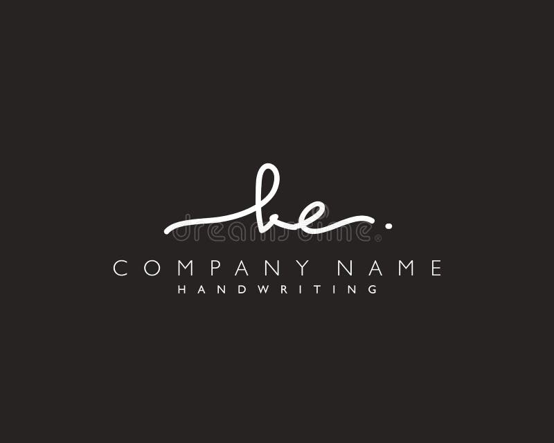 KE Initial Signature Handwriting Template. Initial Letter Signature ...