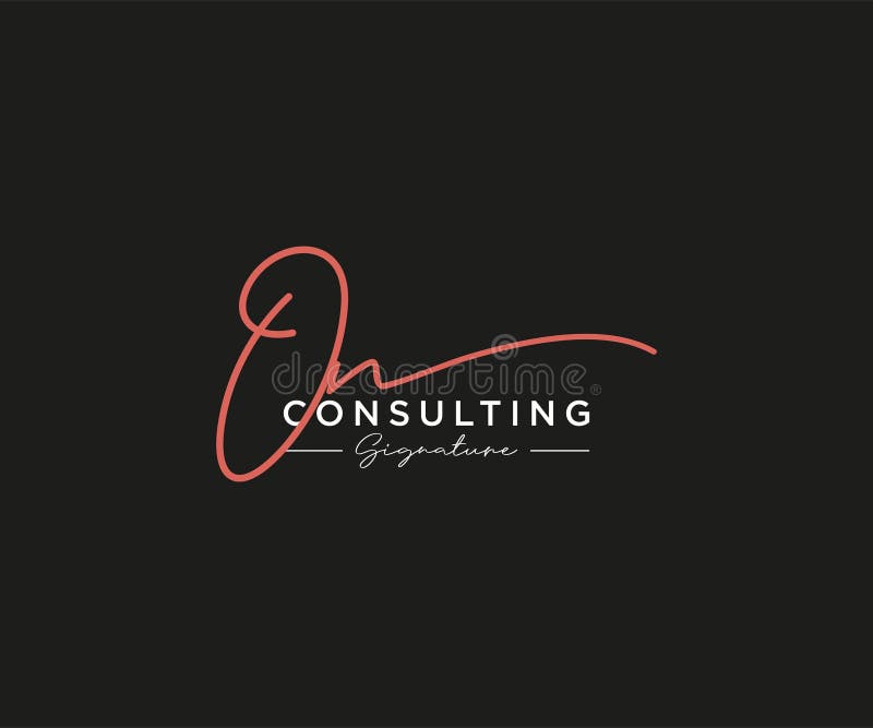 Initial on Signature Logo Collection Template Vector. Hand Drawn ...