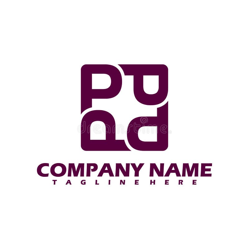 Initial Square Letter P Icon Logo Vector Template Stock Vector ...