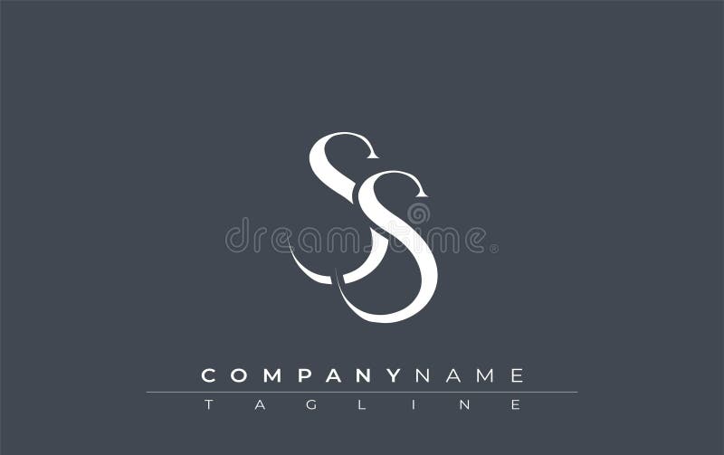 Initial SS Logo Design Vector Stock Vector - Illustration of sign ...