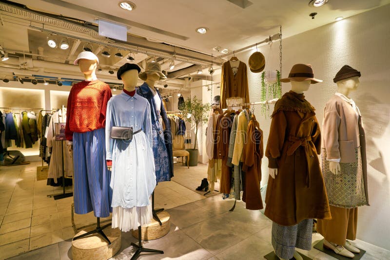 Initial store editorial stock photo. Image of clothing - 174379183