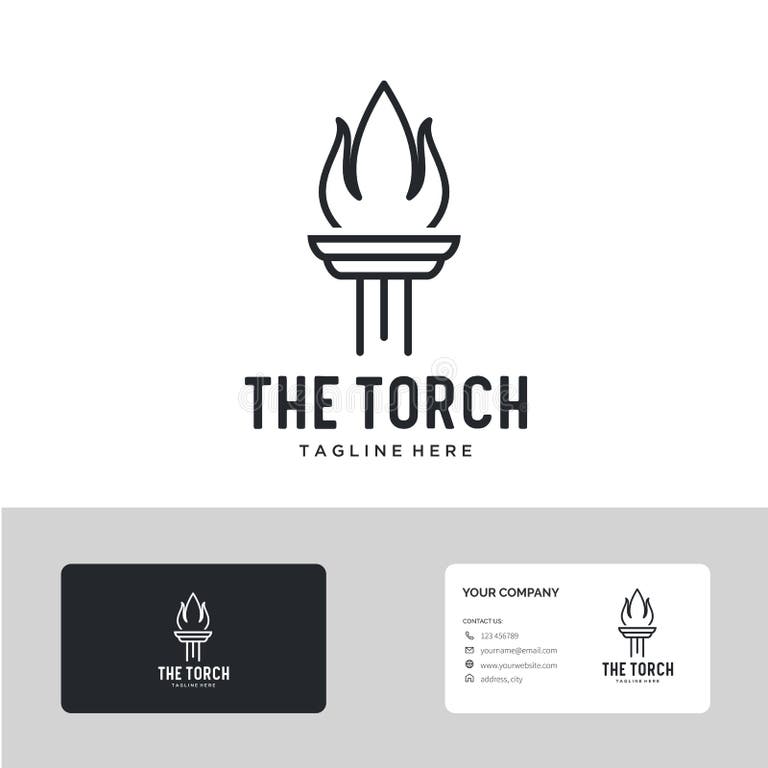 Torch Logo Stock Illustrations – 17,605 Torch Logo Stock Illustrations ...