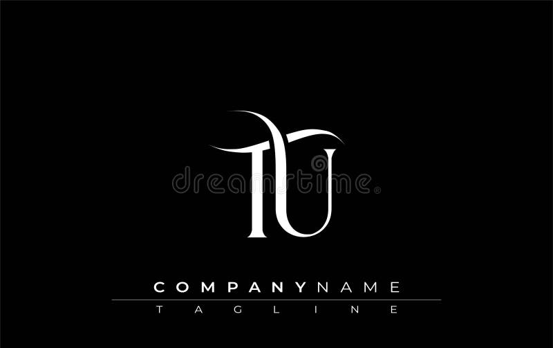 Initial TU Logo Design Vector Stock Vector - Illustration of design ...