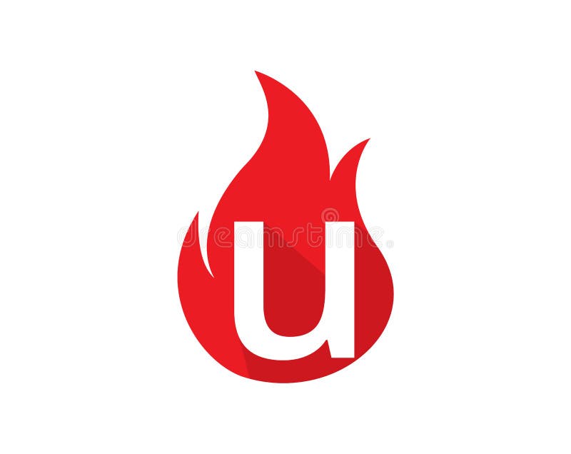 Letter U Fire Stock Illustrations – 162 Letter U Fire Stock ...