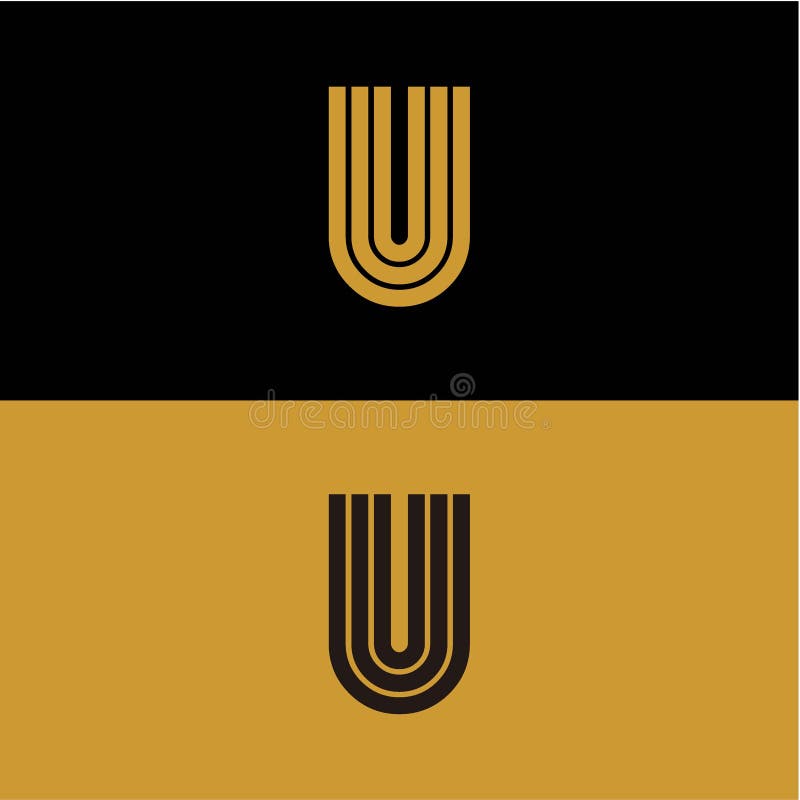 U Shapes Logos Stock Illustrations – 14 U Shapes Logos Stock ...