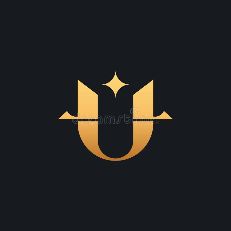 Initial U Monogram Logo Template. Initial Based Letter Icon Logo ...