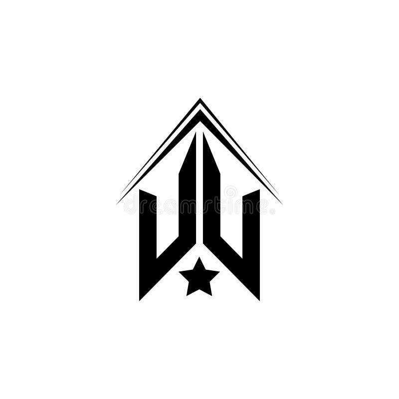 Initial UU Logo Design with Shape Style, Logo Business Branding Stock ...