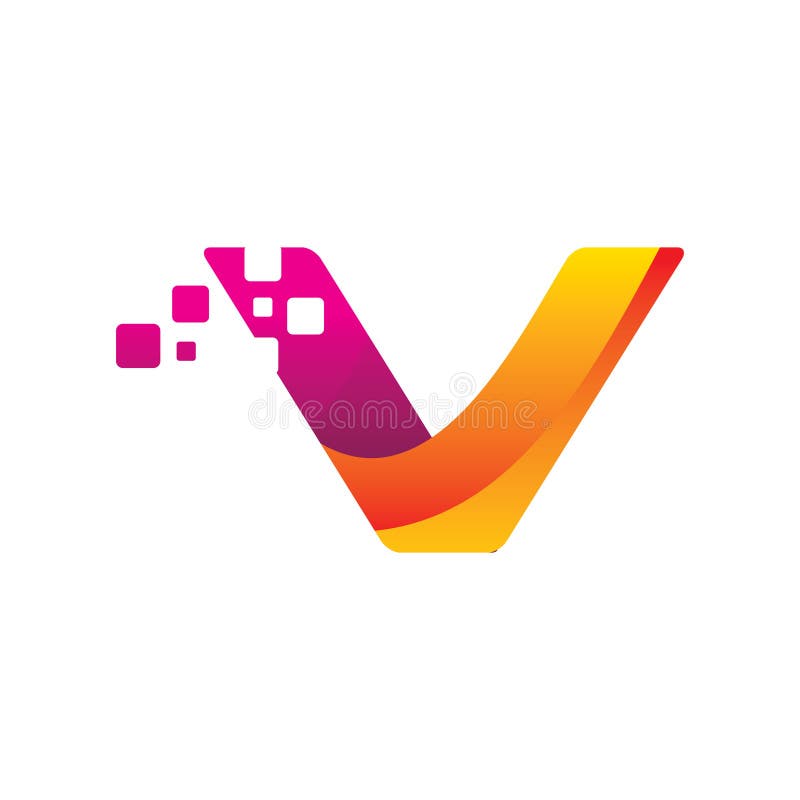 Logo V Pixel Stock Illustrations – 381 Logo V Pixel Stock Illustrations ...