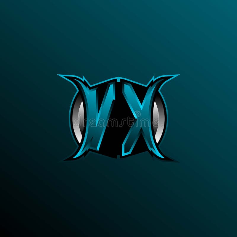 Initial VX Logo Design, Initial VX Logo Design with Circle Style, Logo ...