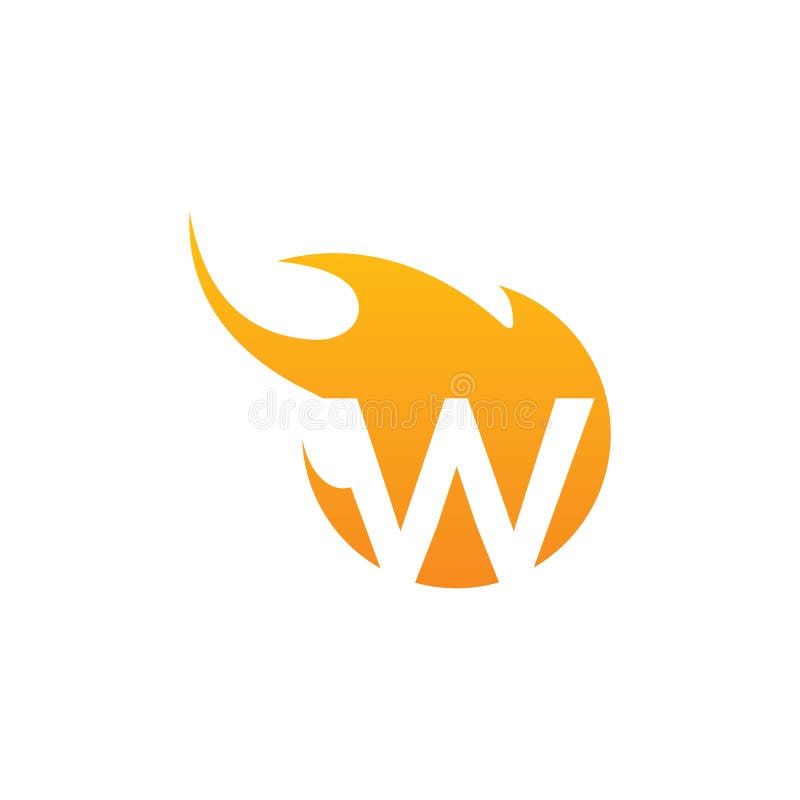 W Logo Fire Stock Illustrations – 229 W Logo Fire Stock Illustrations ...