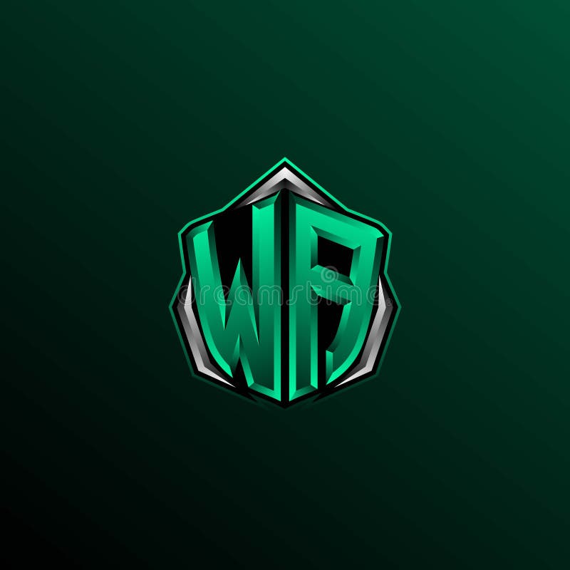 Initial WA Logo Design, Initial WA Logo Design with Shield Style, Logo ...