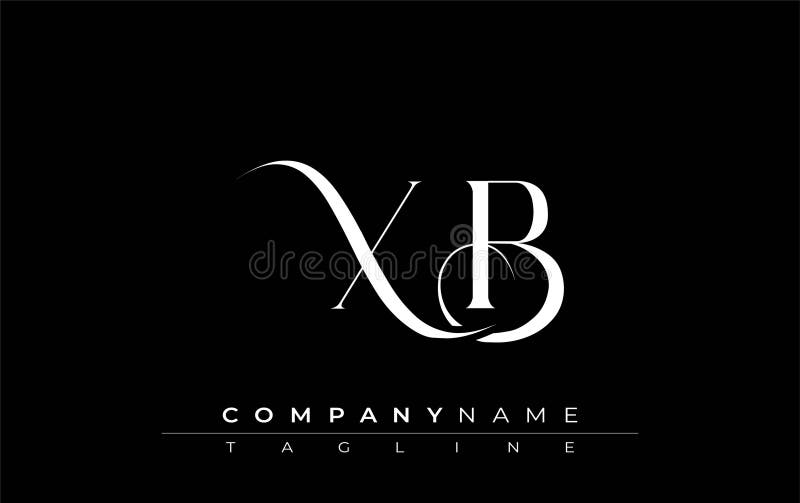 Initial XB Logo Design Vector Stock Vector - Illustration of graphic ...