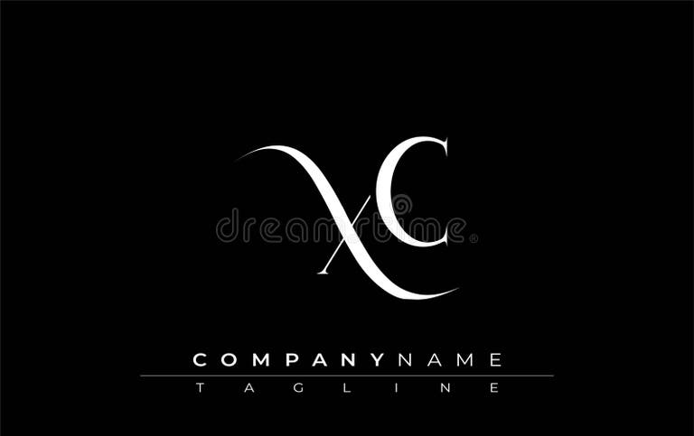 Initial XC Logo Design Vector Stock Vector - Illustration of creative ...