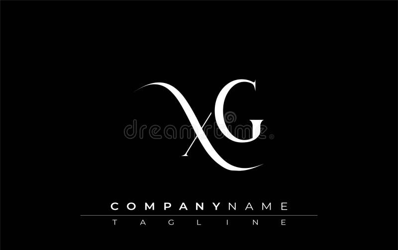 Initial XG Logo Design Vector Stock Vector - Illustration of vector ...