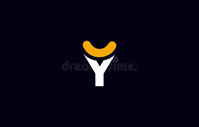 Initial Y Letter Smile Logo Design Vector Template Stock Vector ...