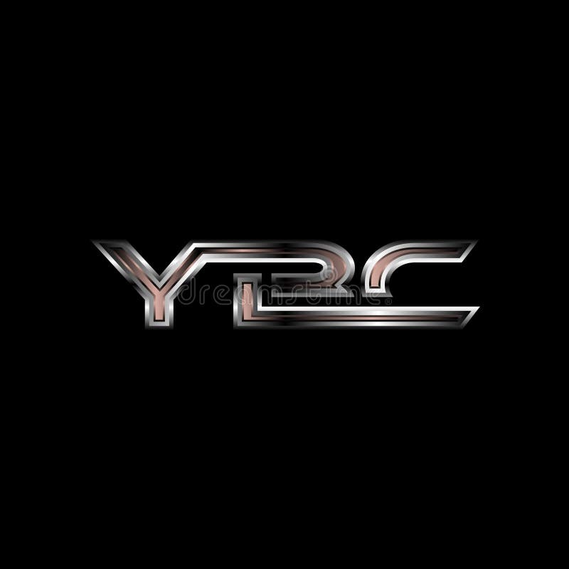Initial YBC Chromatic Modern Technology Creative Business Simple Logo ...