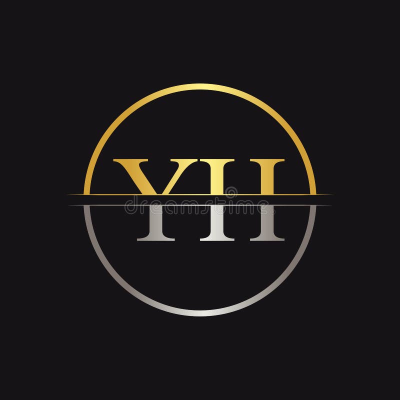 Initial YH Logo Design Vector Template. Creative Letter YH Business ...