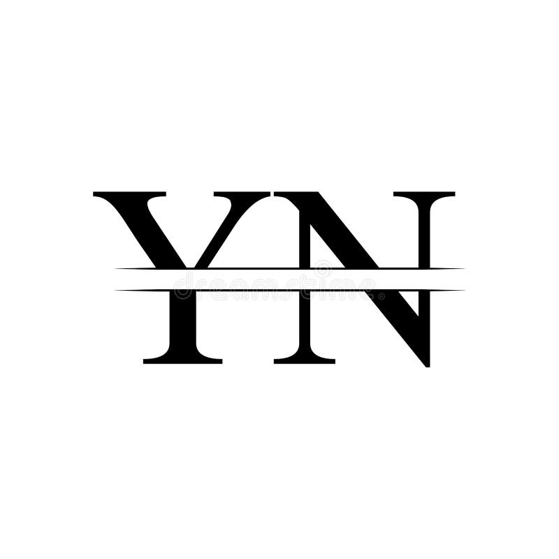 Initial YN Logo Design Vector Template. Creative Letter YN Business ...