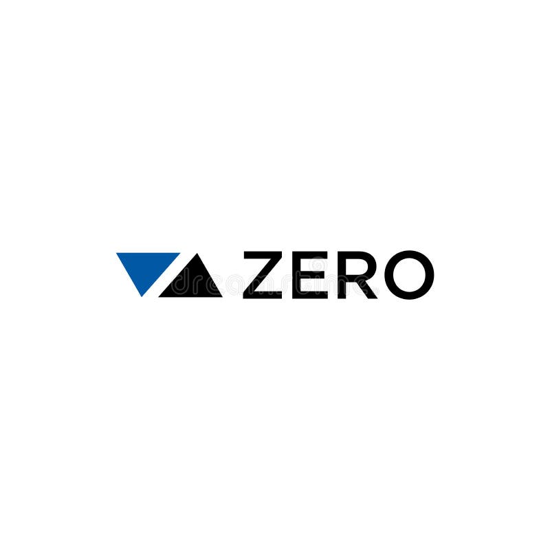 Simple Initial Z, Zero Logo Design Vector Stock Vector - Illustration ...