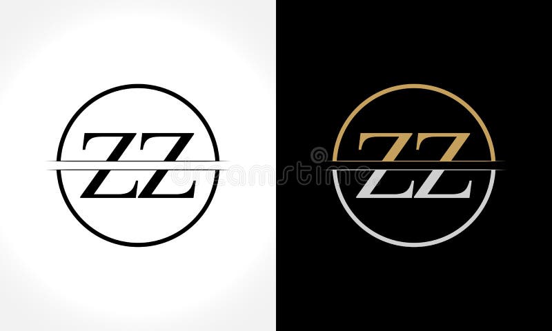 Initial ZZ Logo Design Vector Template. Creative Letter ZZ Business ...
