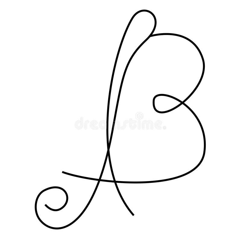 Capitals and initials stock vector. Illustration of monogram - 13118220