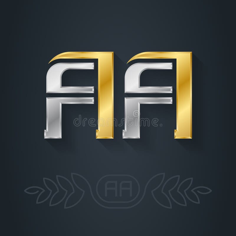 Logo Vector Aa Gold Stock Illustrations – 499 Logo Vector Aa Gold Stock ...