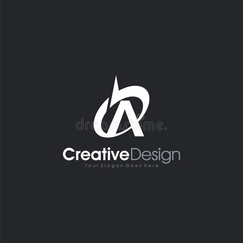 Initials a Logo Creative Template Sign Vector Abstract Logo Template ...
