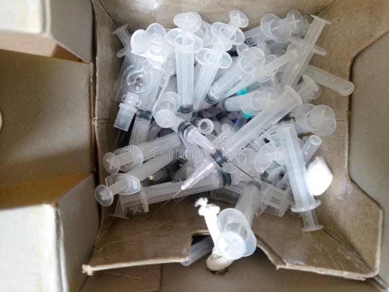 Used Injections close up stock photo. Image of jewellery - 293560034