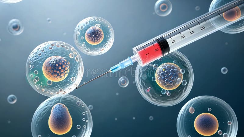 Injecting Nutrient Rich Solution into Growing Cells Stock Video - Video ...