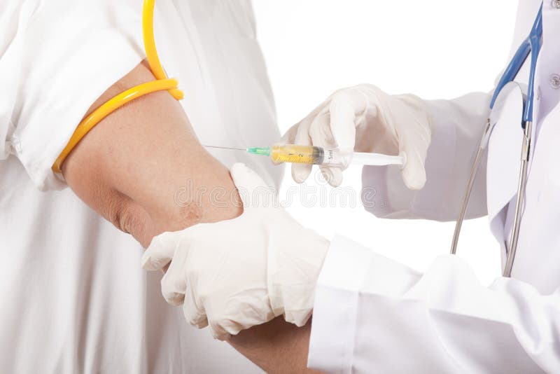 Injection. image stock. Image du laboratoire, espace - 24415247