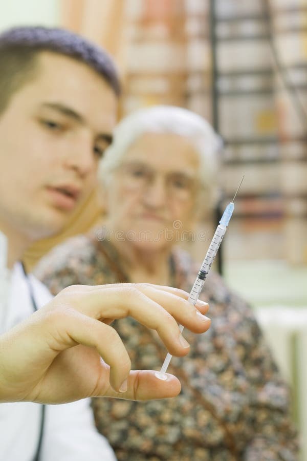 Injection stock photo. Image of professional, shot, needle - 8619800