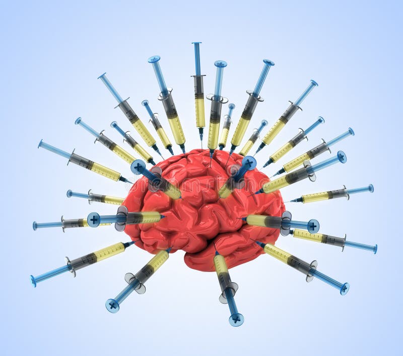 Injection Brain stock photo. Image of needle, laboratory - 6352598