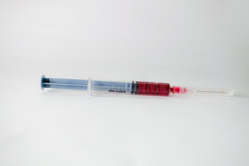 Injection for blood test stock photo. Image of doctor - 21777820