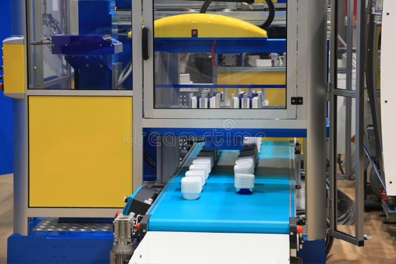 Injection moulding machine stock image. Image of injection - 27117421