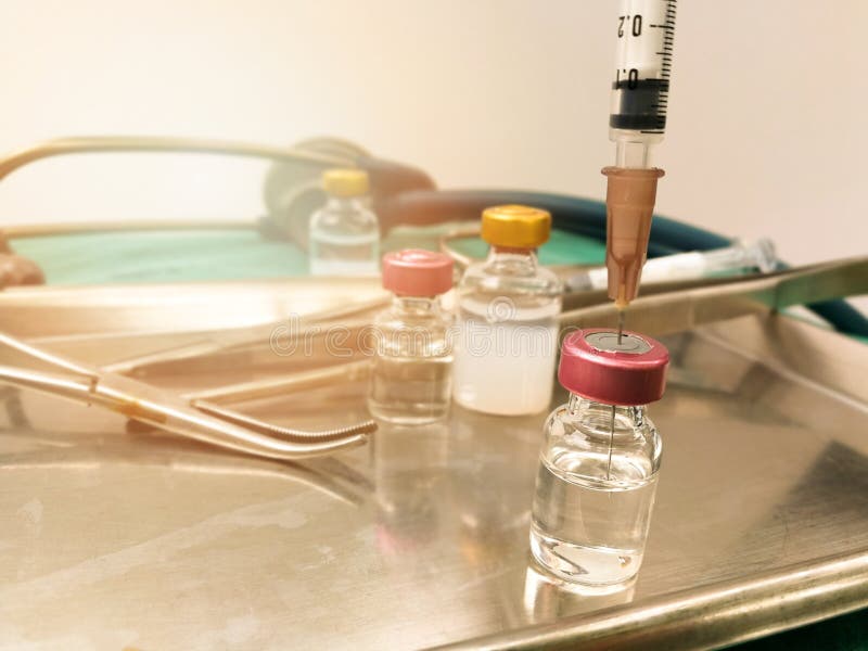 Injection Needle Steralized Surgery Medical Instruments Stock Image ...