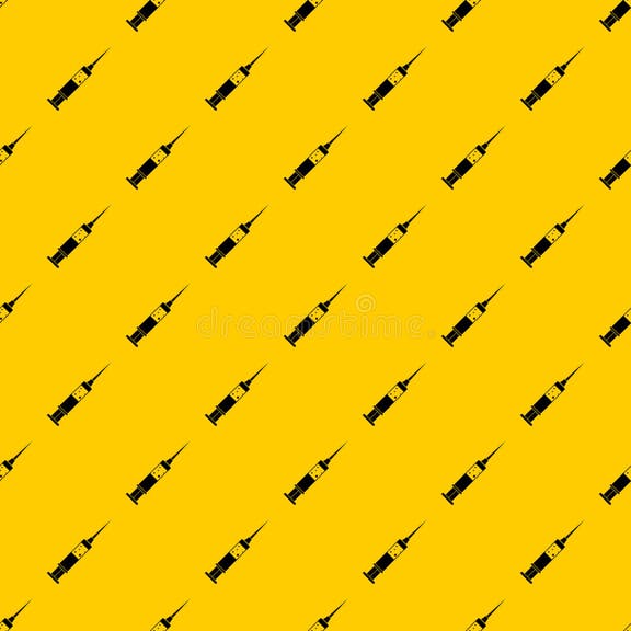 Injection Syringe Pattern Vector Stock Vector - Illustration of medic ...
