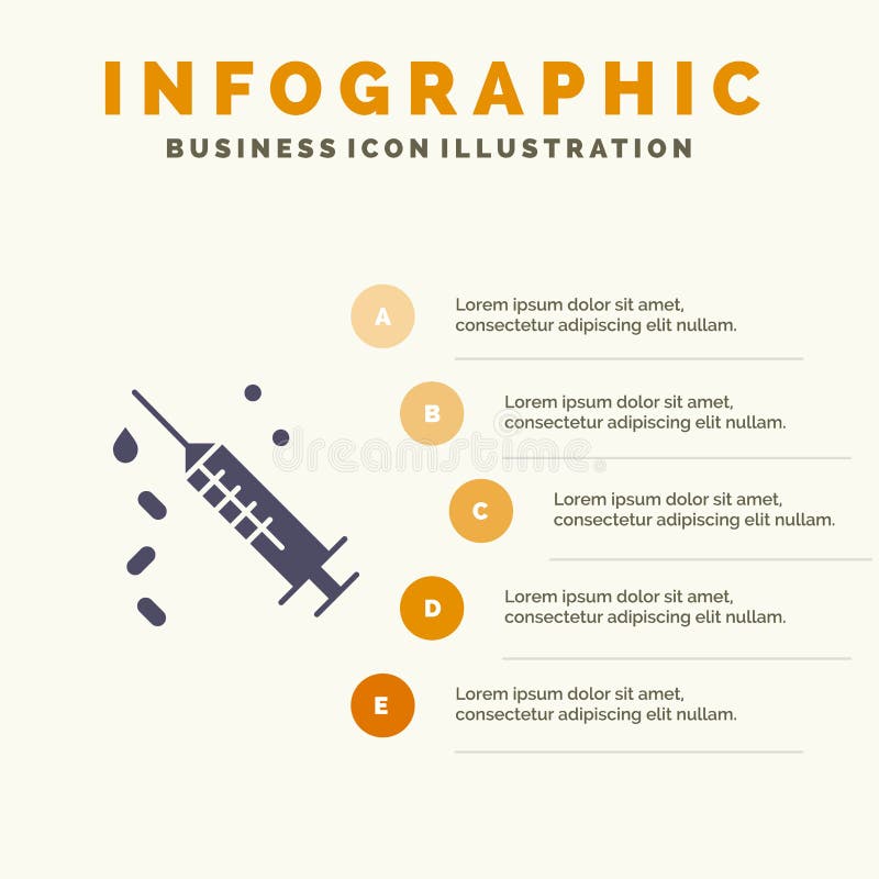 Injection, Syringe, Vaccine, Treatment Infographics Presentation ...