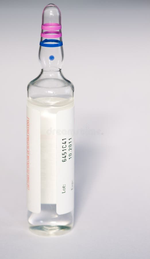 Vial of medicine stock image. Image of chemotherapy, inoculation - 2068169