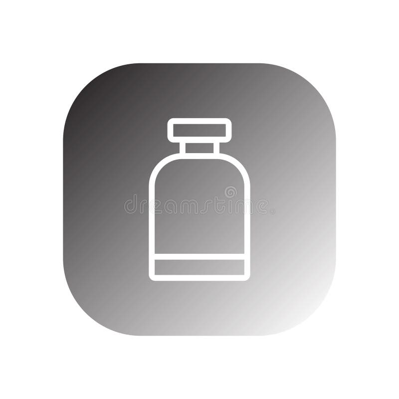 Injection vial icon vector stock vector. Illustration of needle - 305918328